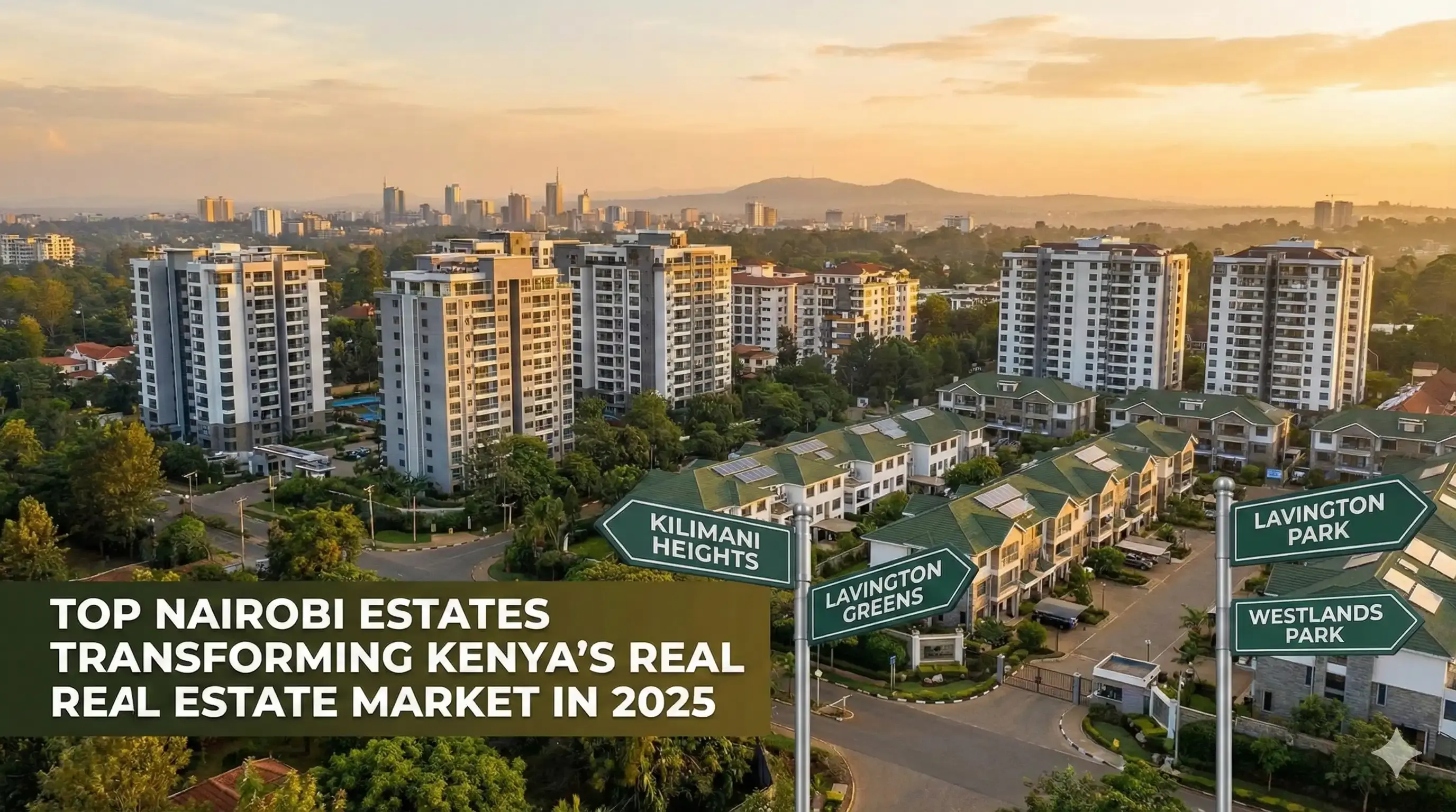 Top Nairobi Estates Transforming Kenya’s Real Estate Market