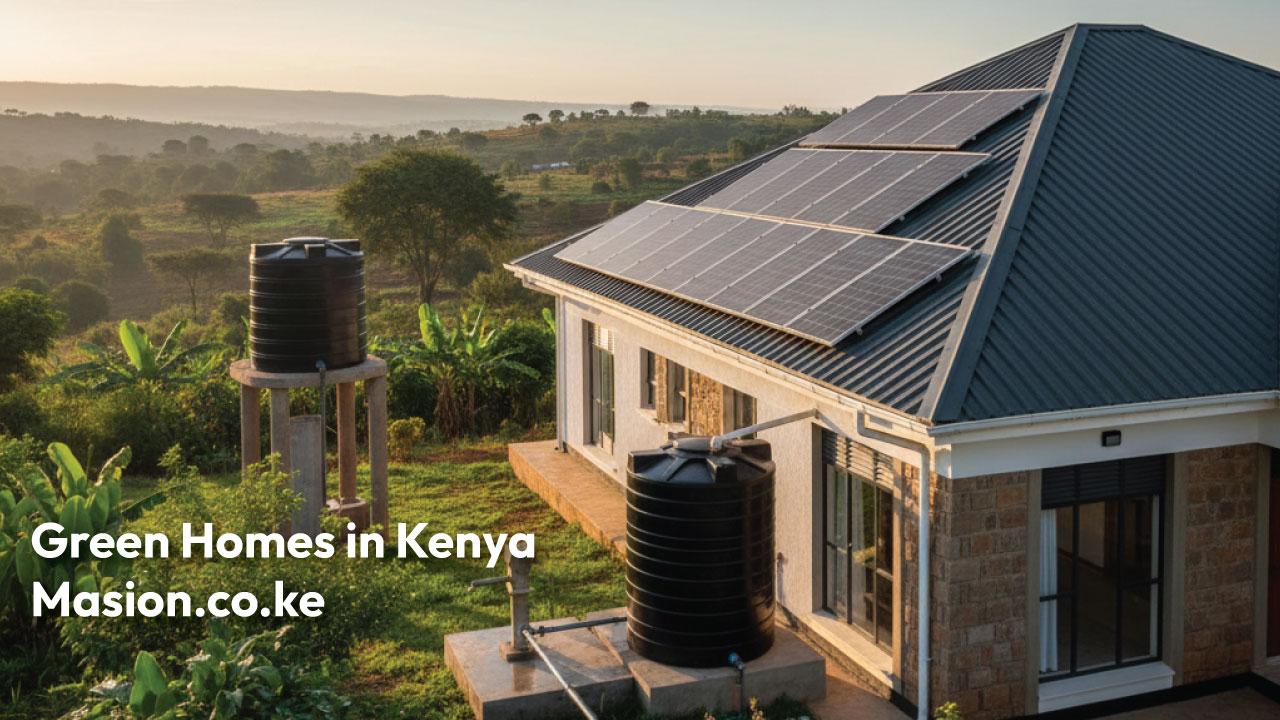 Green Homes in Kenya | Solar, Borehole & Rainwater Systems